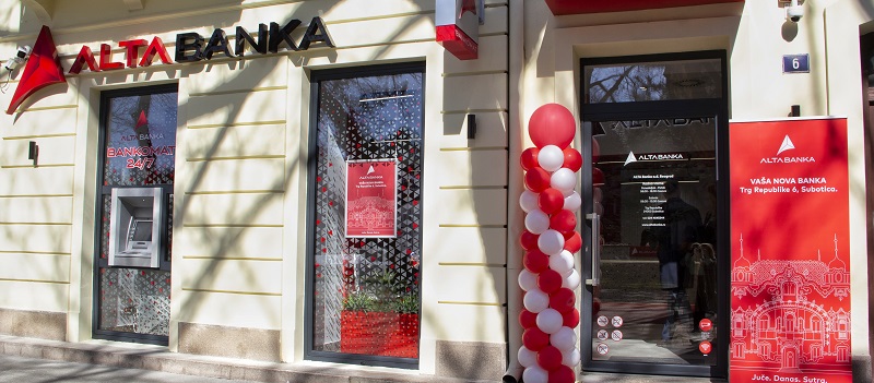 Alta banka otvorila novu ekspozituru u centru Subotice - Naslovi.net