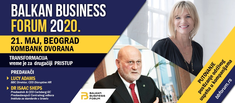 Lucy Adams, BBC Direktor, jedan je od govornika na Balkan Biznis Forumu ...